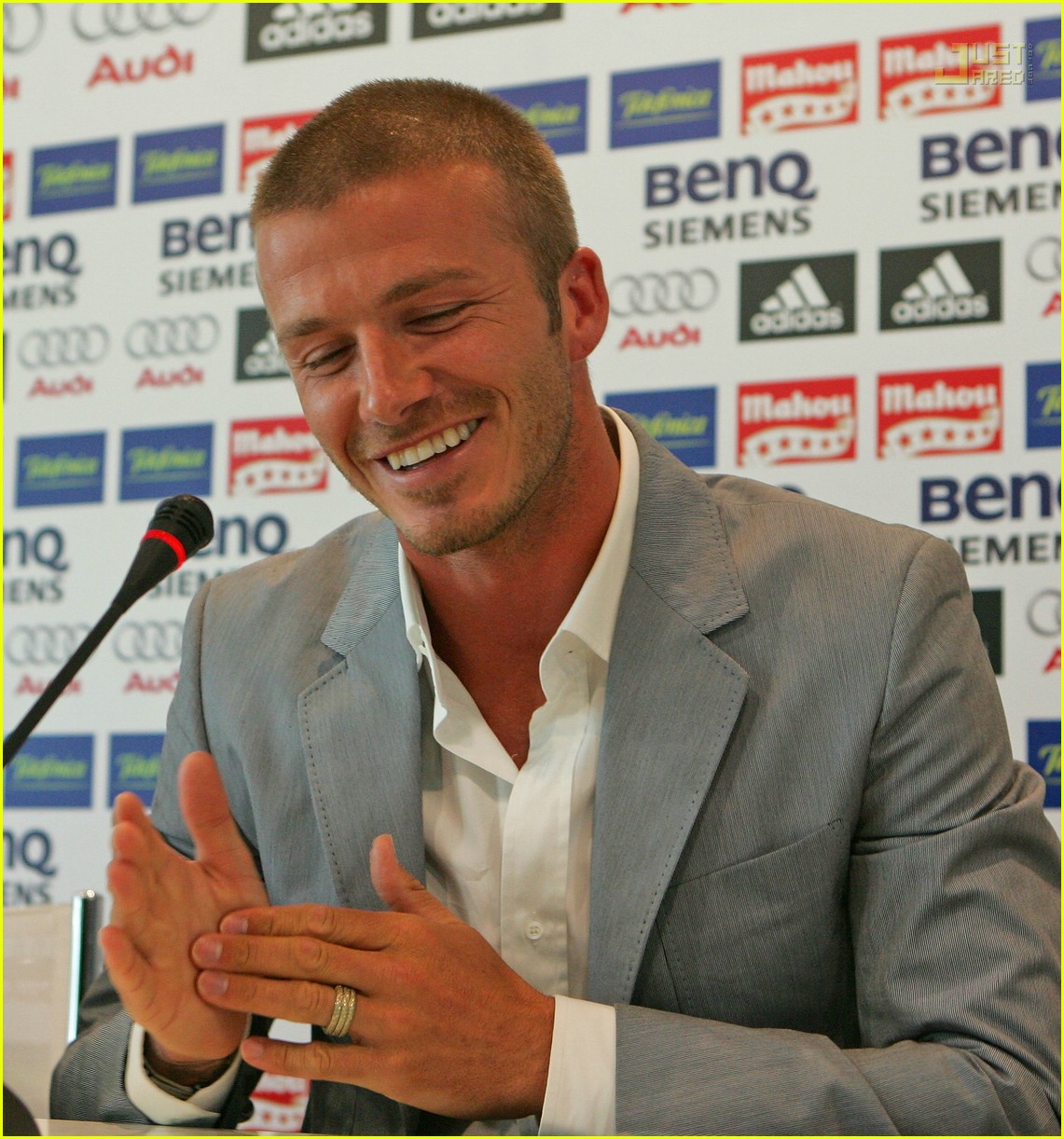 David Beckham's Final Press Conference: Photo 439331 | David Beckham ...