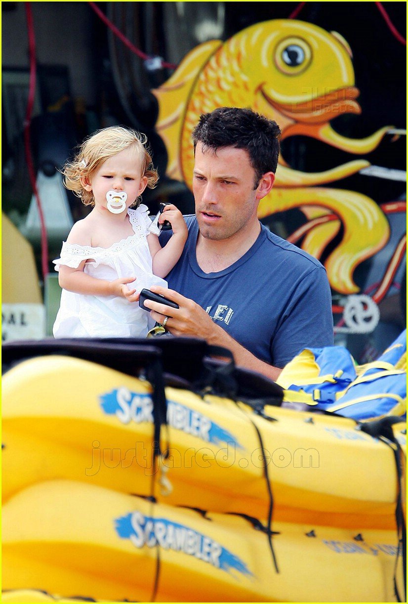 Violet Affleck: Daddy-and-Me Time!: Photo 462221 | Ben Affleck ...