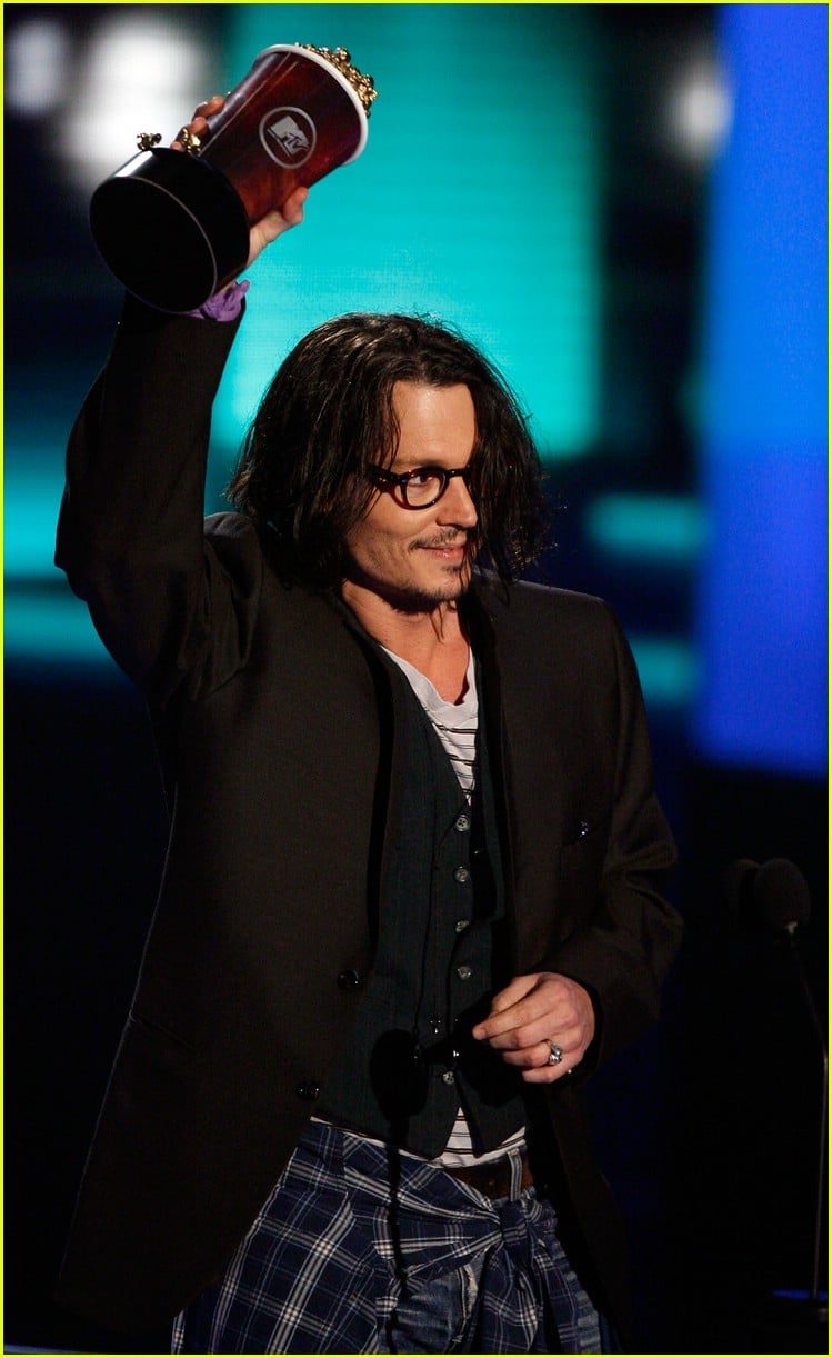 Johnny Depp @ MTV Movie Awards 2007: Photo 413861 | Photos | Just Jared ...