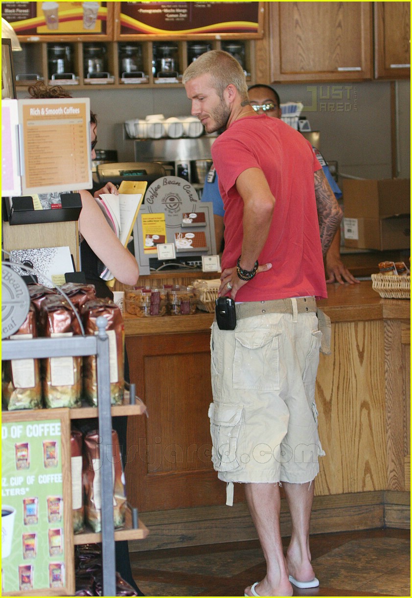 Photo: 06 david beckham coffee bean | Photo 491961 | Just Jared