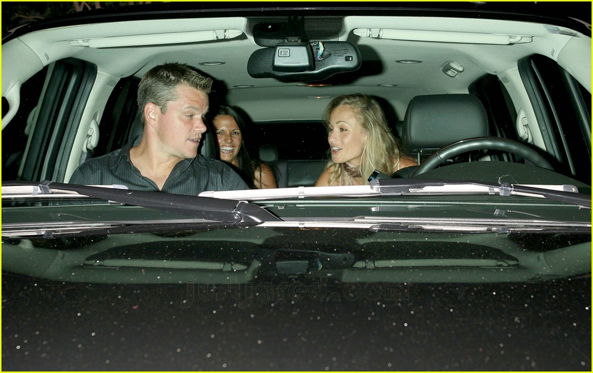 Matt Damon: Mastro's and Me!: Photo 512031 | Photos | Just Jared ...