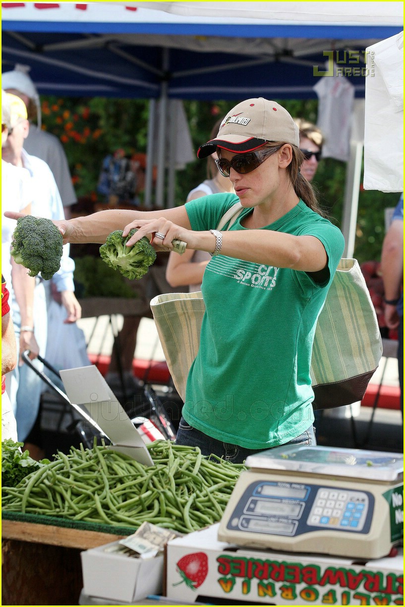 Jennifer Garner's Farmer's Market Meal: Photo 511901 | Photos | Just ...
