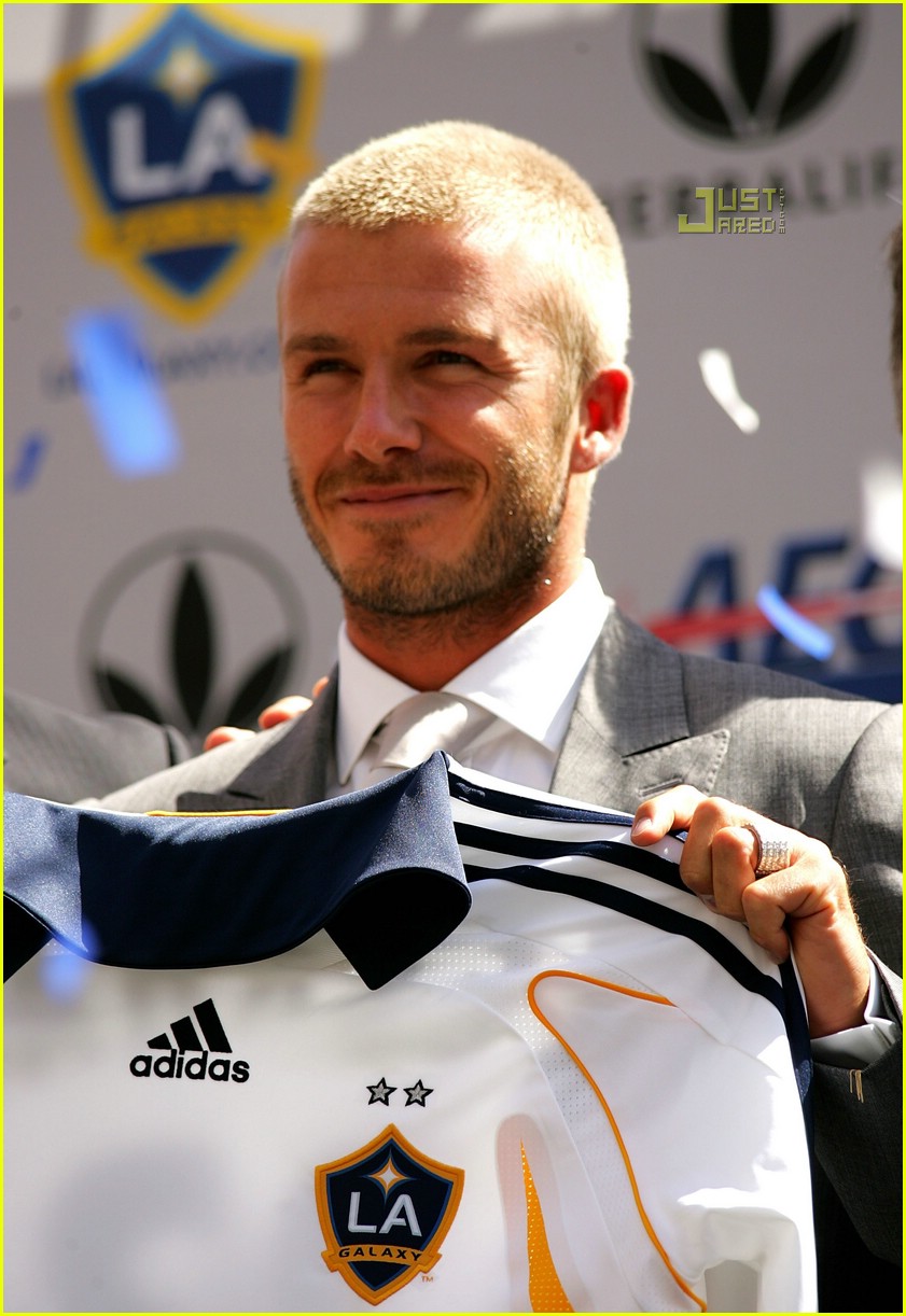 Becks Inducted into LA Galaxy: Photo 489641 | David Beckham, Victoria ...