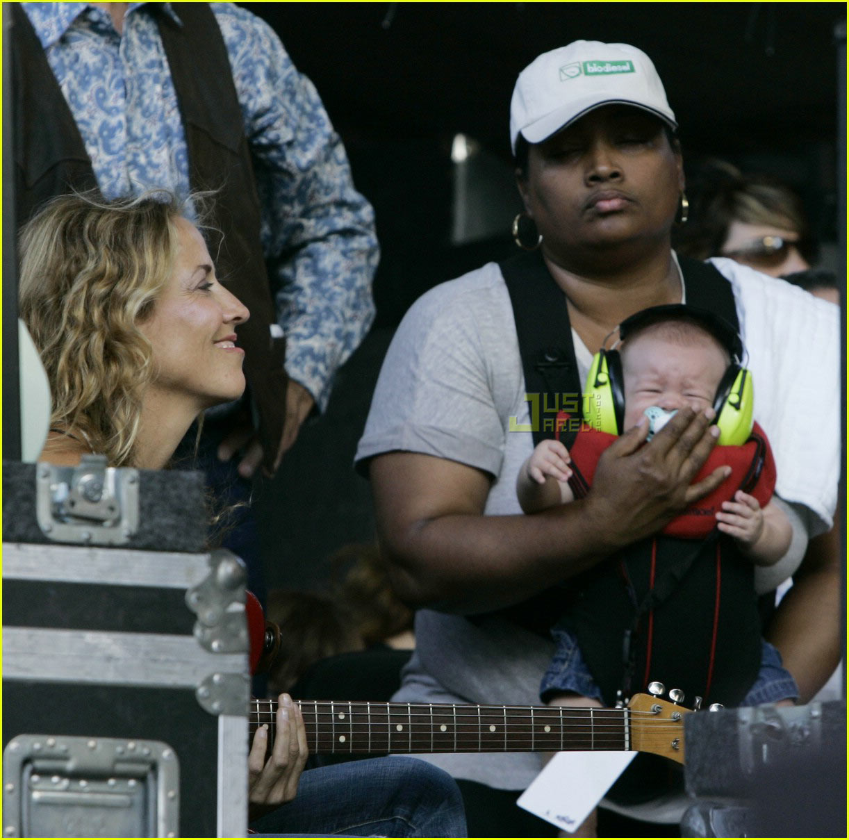 Wyatt Crow Sports Pacifier and Headphones: Photo 510551 | Photos | Just ...