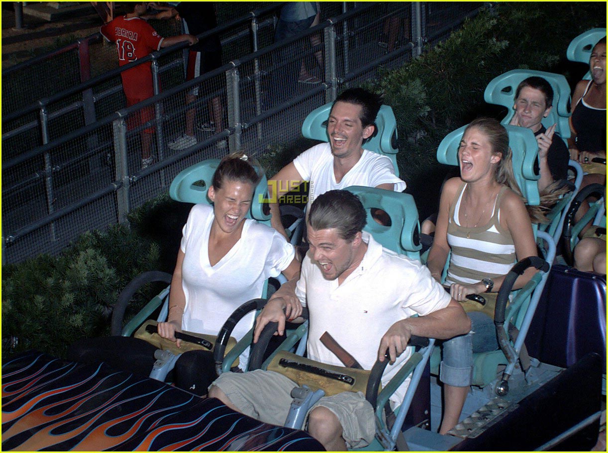 Leo's Roller Coaster Ride: Photo 535841 | Bar Refaeli, Leonardo ...