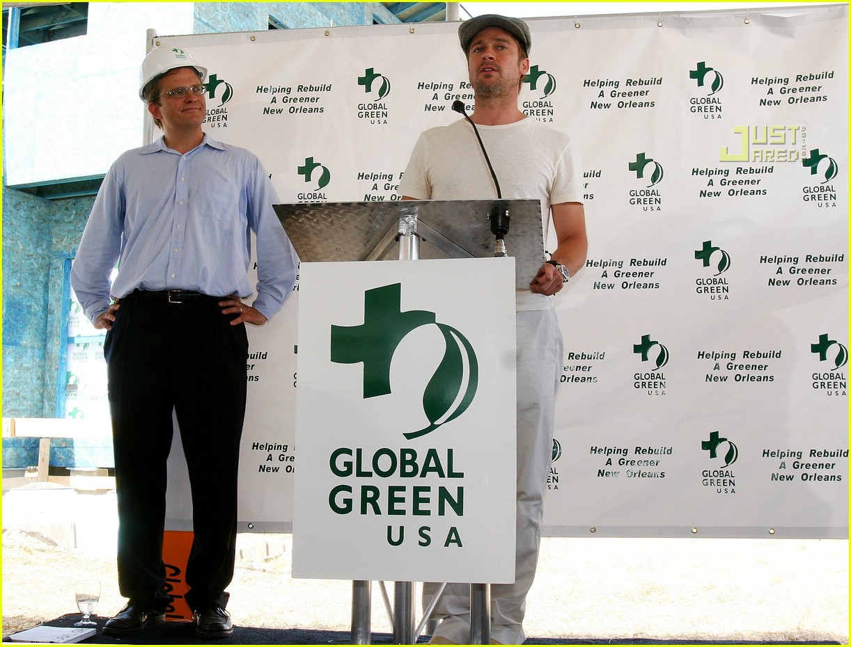 Brad Pitt Goes Global Green -- Part II: Photo 541501 | Photos | Just ...