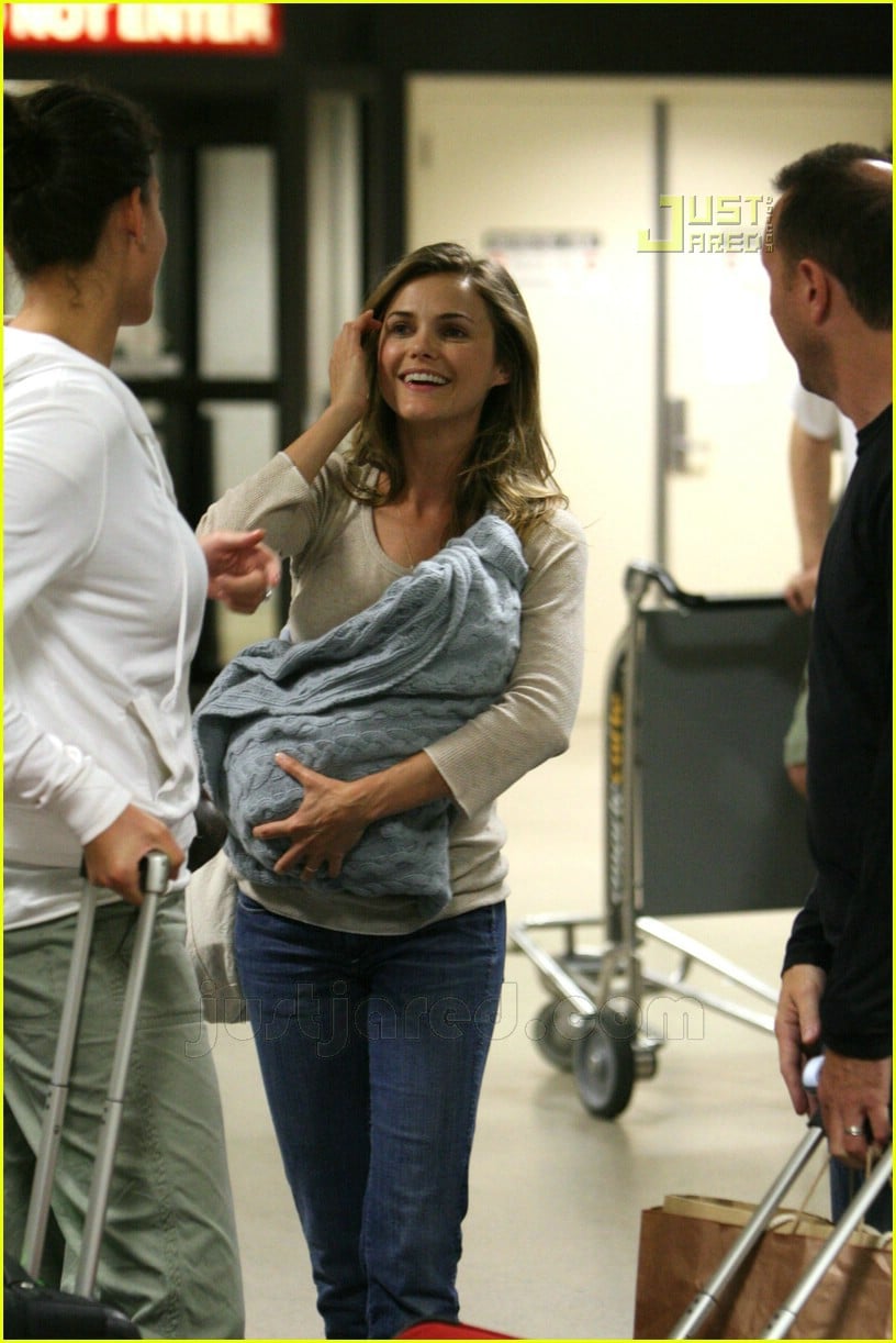 Keri & River on the Run: Photo 594131 | Celebrity Babies, Keri Russell ...