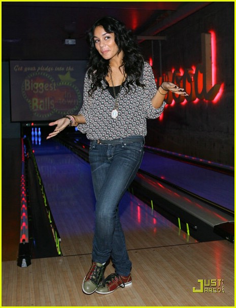 Vanessa Hudgens is a Bowling Babe: Photo 625421 | Photos | Just Jared ...