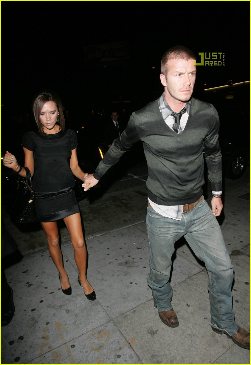 The Beckhams Support Solo Spice: Photo 787681 | Pictures | Just Jared