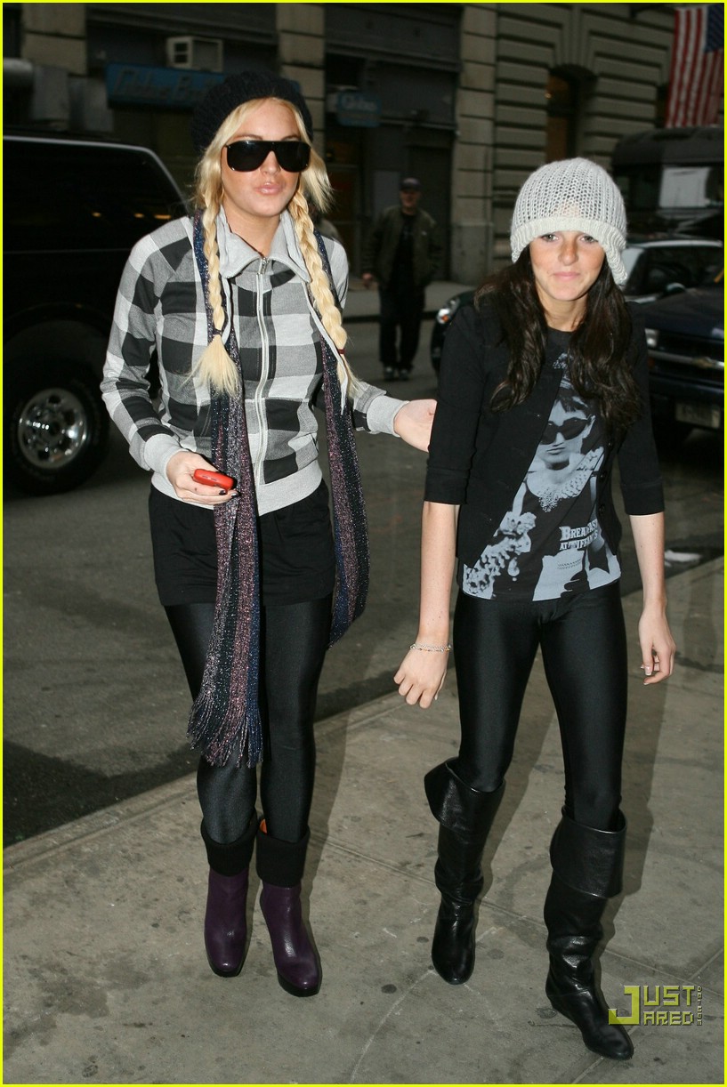 Lindsay & Ali are Spandex Sisters: Photo 819061 | Aliana Lohan, Lindsay ...