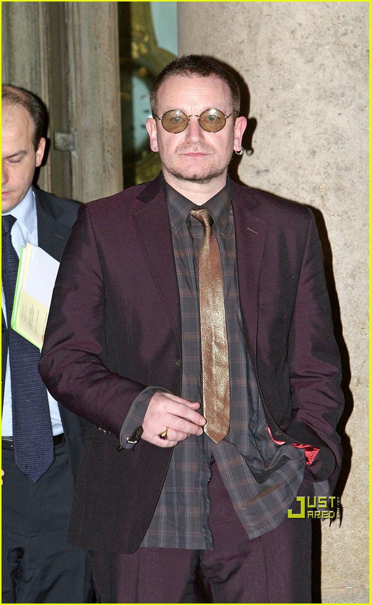Bono for President of France: Photo 842451 | Photos | Just Jared ...