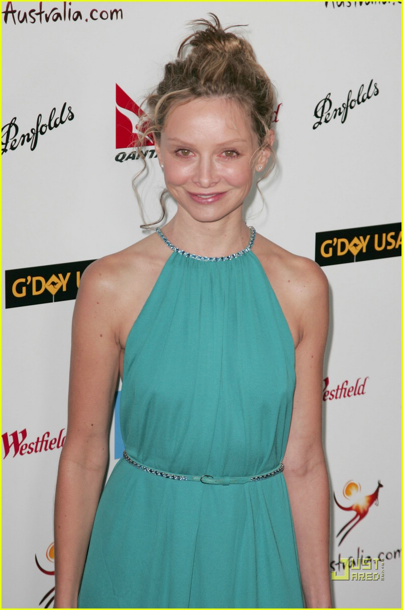 Calisa Flockhart: G'Day USA!: Photo 871411 | Photos | Just Jared ...