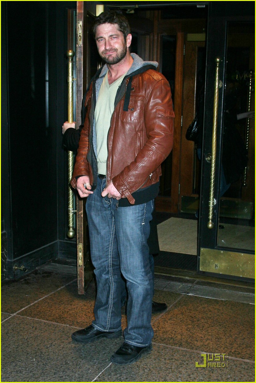 Gerard Butler is a Leather Head: Photo 951811 | Photos | Just Jared ...