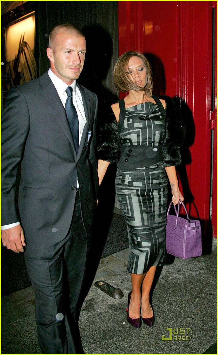 David Beckham's Celebratory Dinner Date: Photo 1026291 | Photos | Just ...