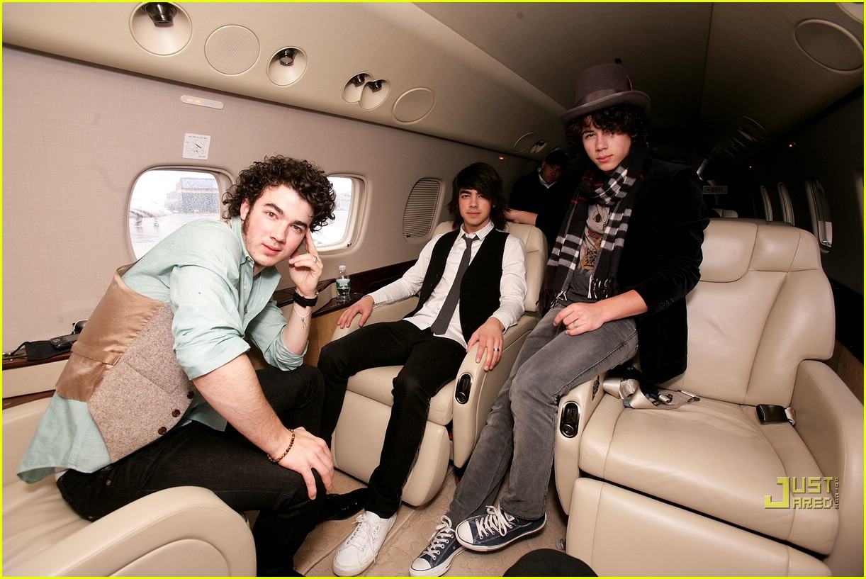 The Jonas Brothers: A Private Jet Preview: Photo 983031 | Photos | Just ...