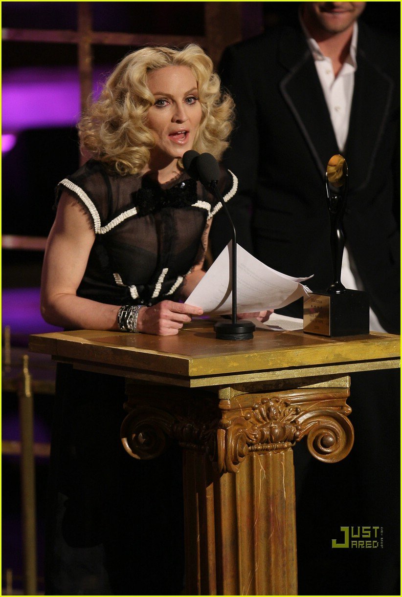 Photo: madonna hall of fame 02 | Photo 983601 | Just Jared