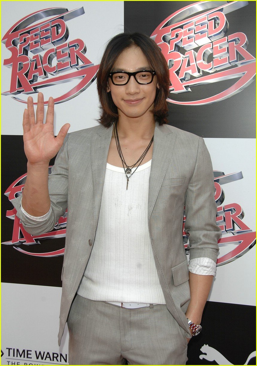 Rain on Speed Racer's Parade: Photo 1092901 | Rain Photos | Just Jared ...
