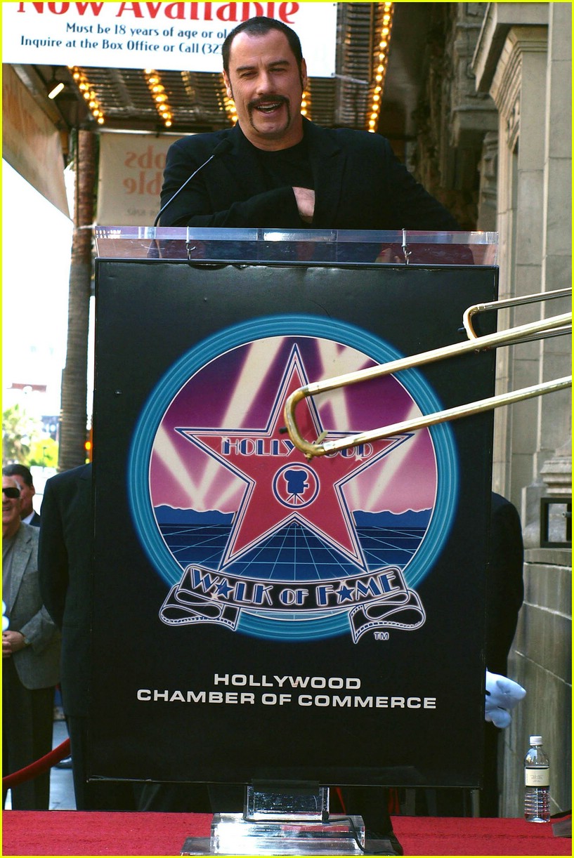 John Travolta's Masterpiece Mustache: Photo 1089811 | Photos | Just ...