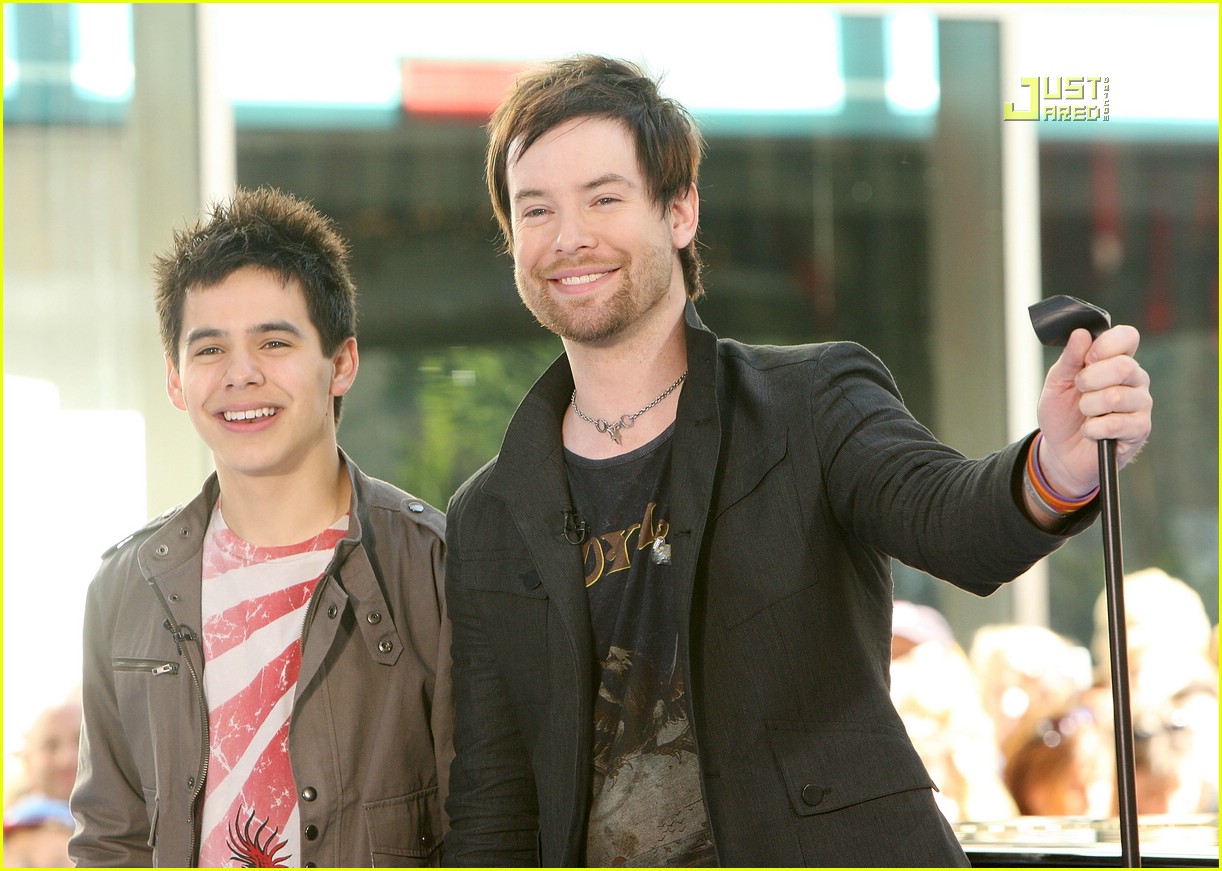 David Cook Loves His Cougar Fans: Photo 1166891 | Photos | Just Jared ...