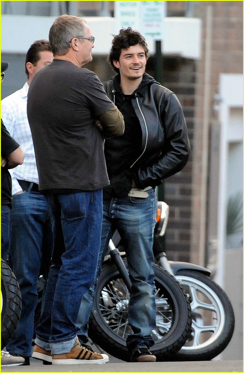 Orlando Bloom is a Motorcycle Man: Photo 1102931 | Photos | Just Jared ...