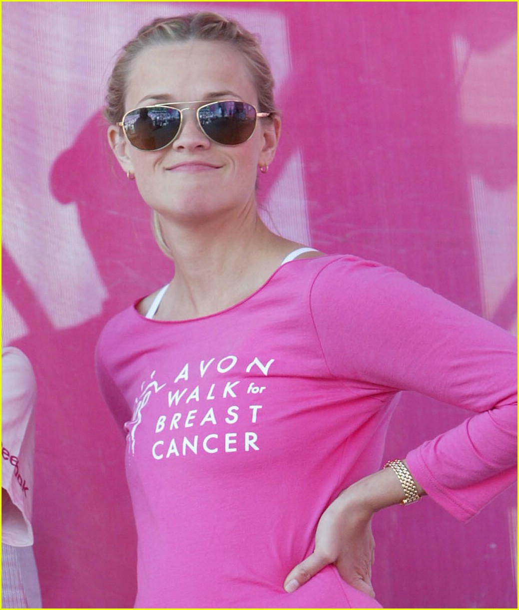 Photo: reese witherspoon breast cancer walk 03 | Photo 1110891 | Just Jared