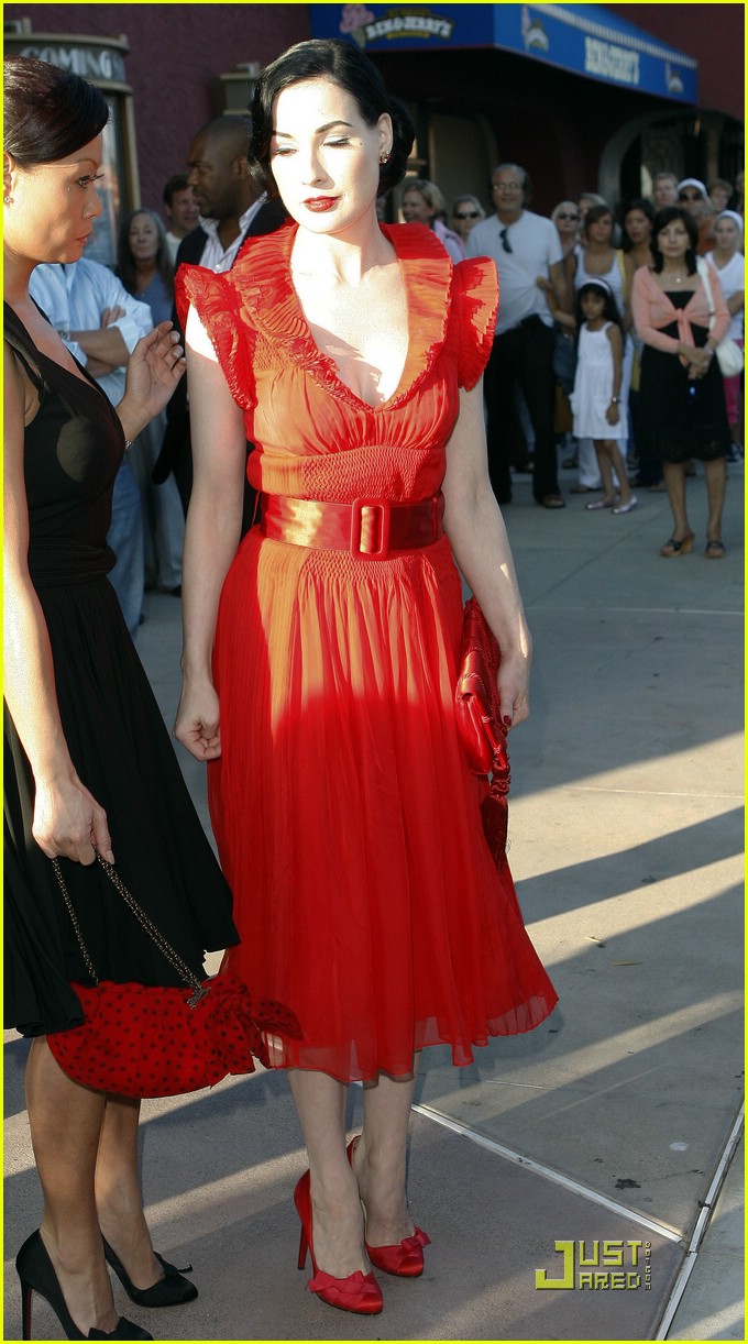 Dita Von Teese Parties With W Magazine: Photo 1238781 | Photos | Just ...