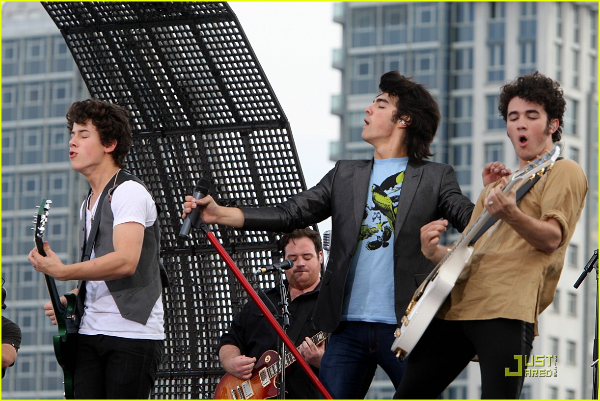 The Jonas Brothers Go German: Photo 1229141 | Photos | Just Jared ...