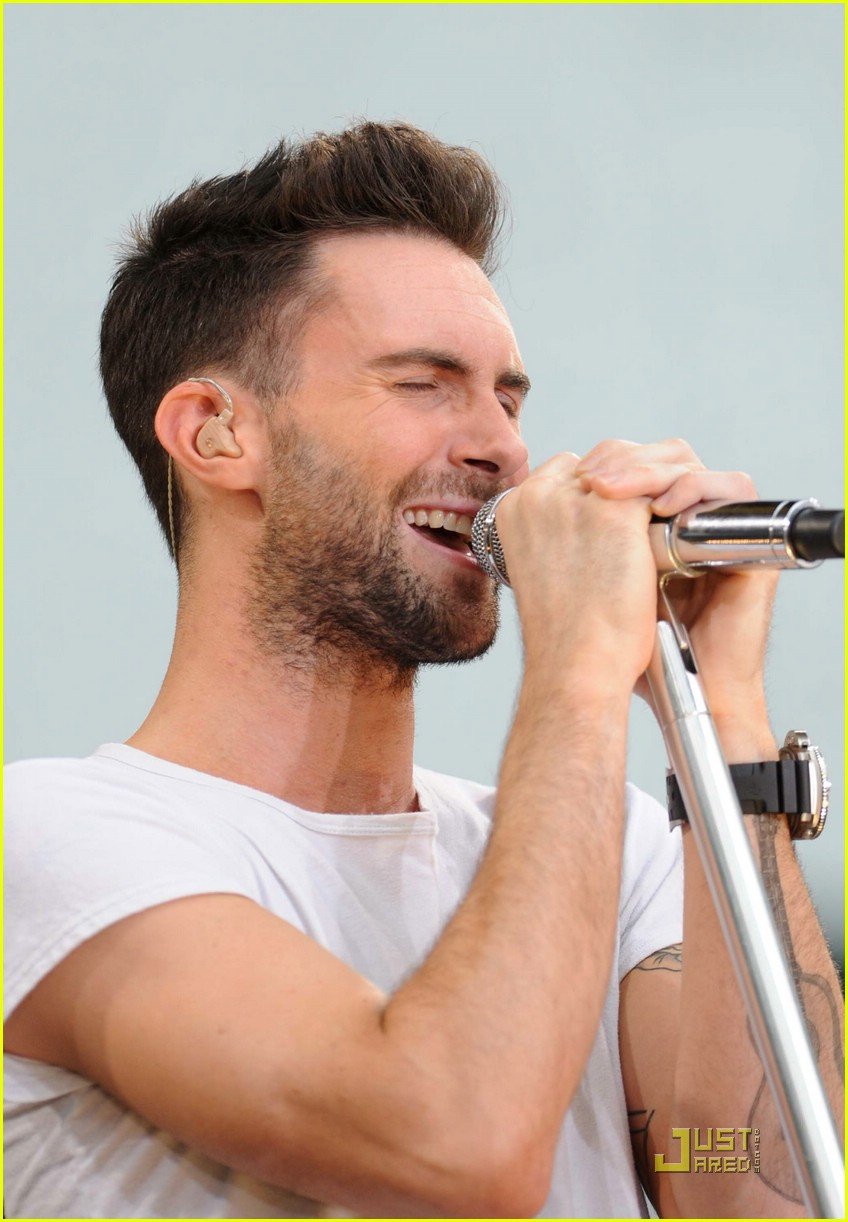 Adam Levine: Good Morning America!: Photo 1233621 | Photos | Just Jared ...