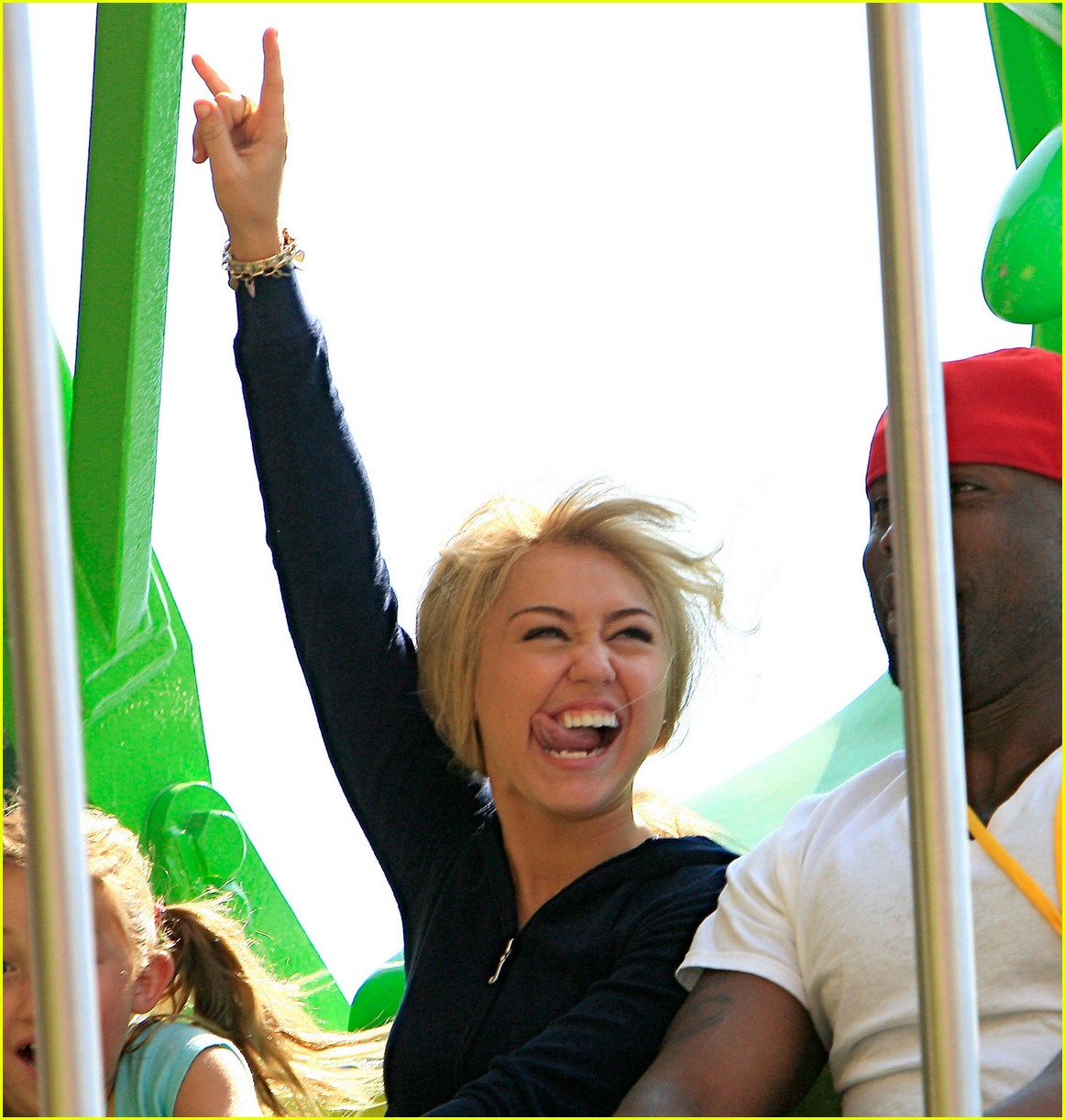 Miley Cyrus is a Roller Coaster Rocker: Photo 1273401 | Photos | Just ...