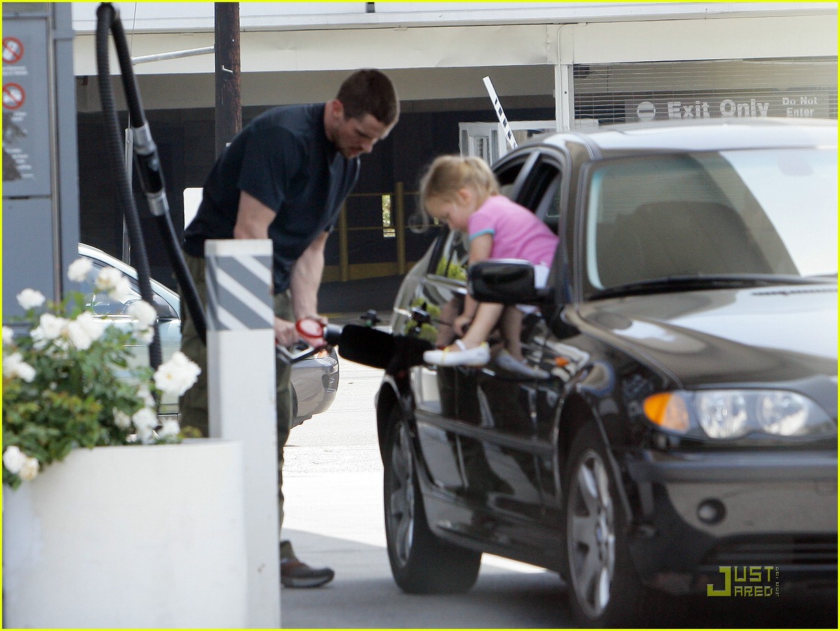 Christian Bale Has Father-Daughter Day: Photo 1286431 | Photos | Just ...