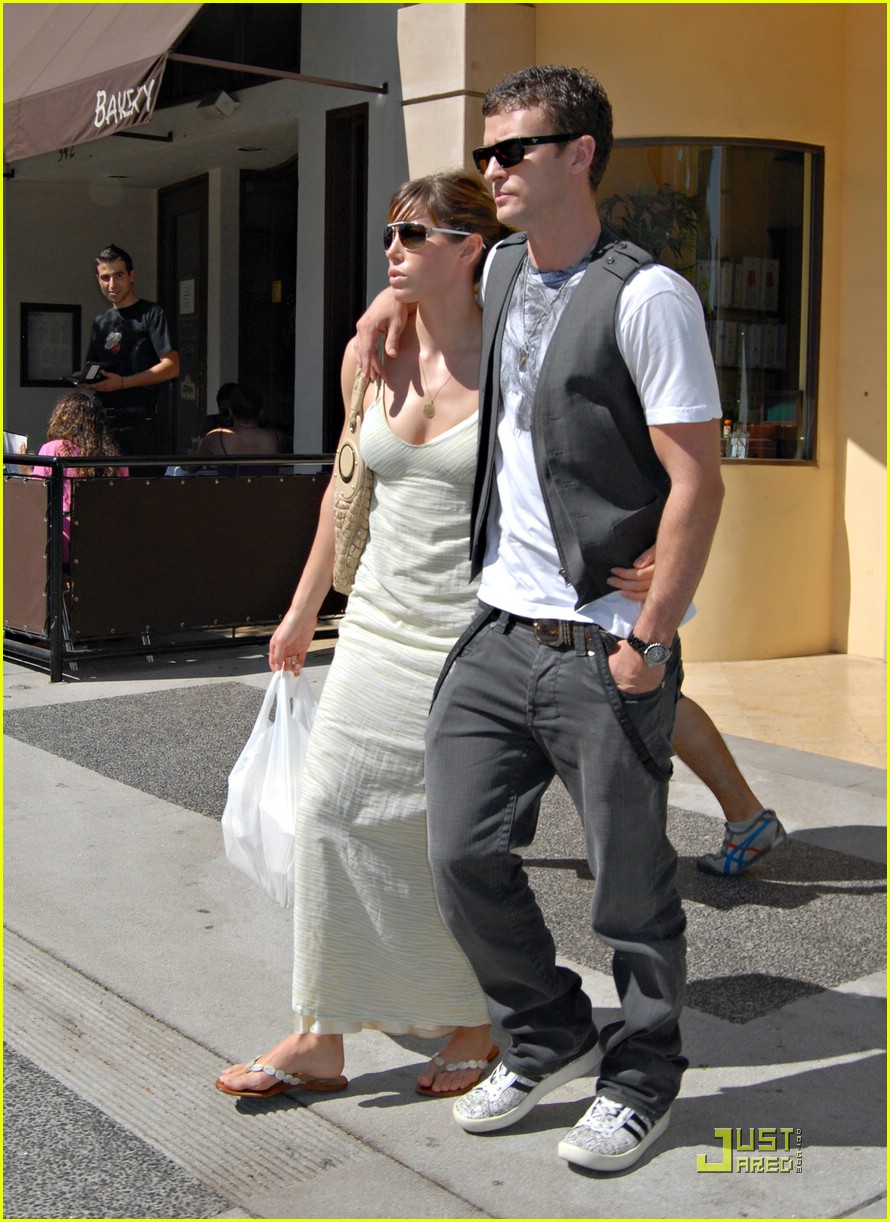Justin and Jessica Live For Lunch: Photo 1327341 | Jessica Biel, Justin ...