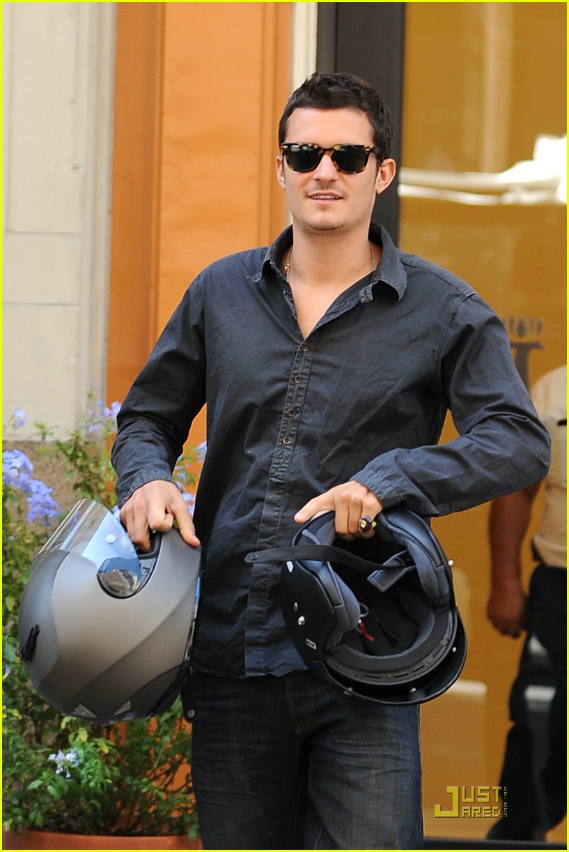 Orlando Bloom's Motorcycle Mania Redux: Photo 1356521 | Photos | Just ...