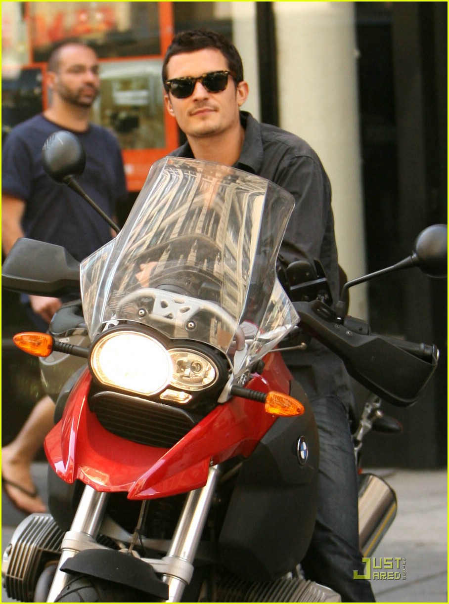 Orlando Bloom's Motorcycle Mania Redux: Photo 1356551 | Photos | Just ...