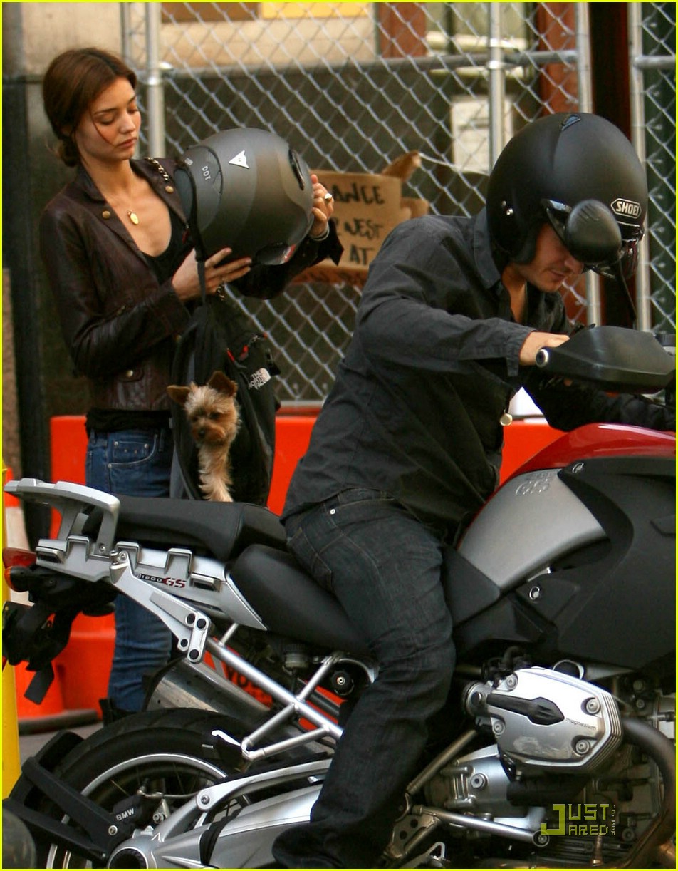 Orlando Bloom's Motorcycle Mania Redux: Photo 1356651 | Miranda Kerr ...