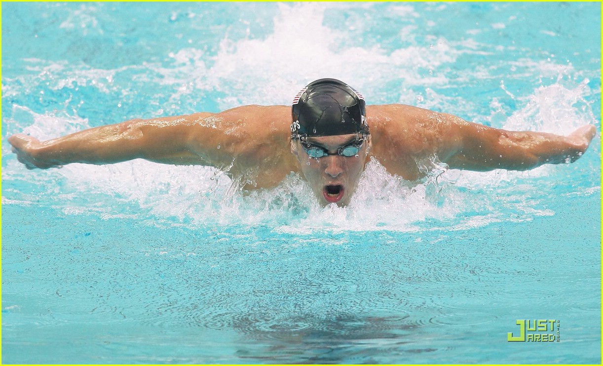 Michael Phelps Goes For Gold: Photo 1341531 | Photos | Just Jared ...