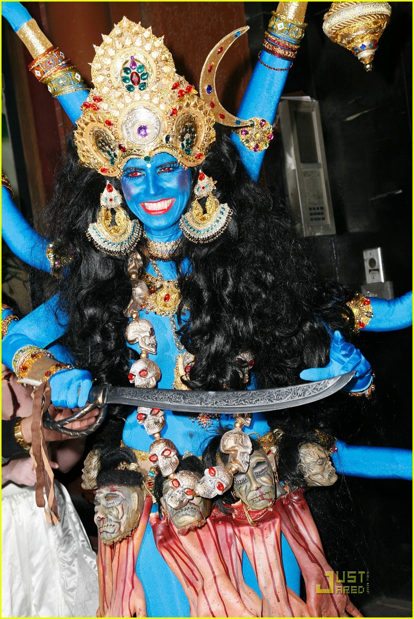 Heidi Klum is a Blue Indian Goodess: Photo 1523651 | Heidi Klum, Seal ...