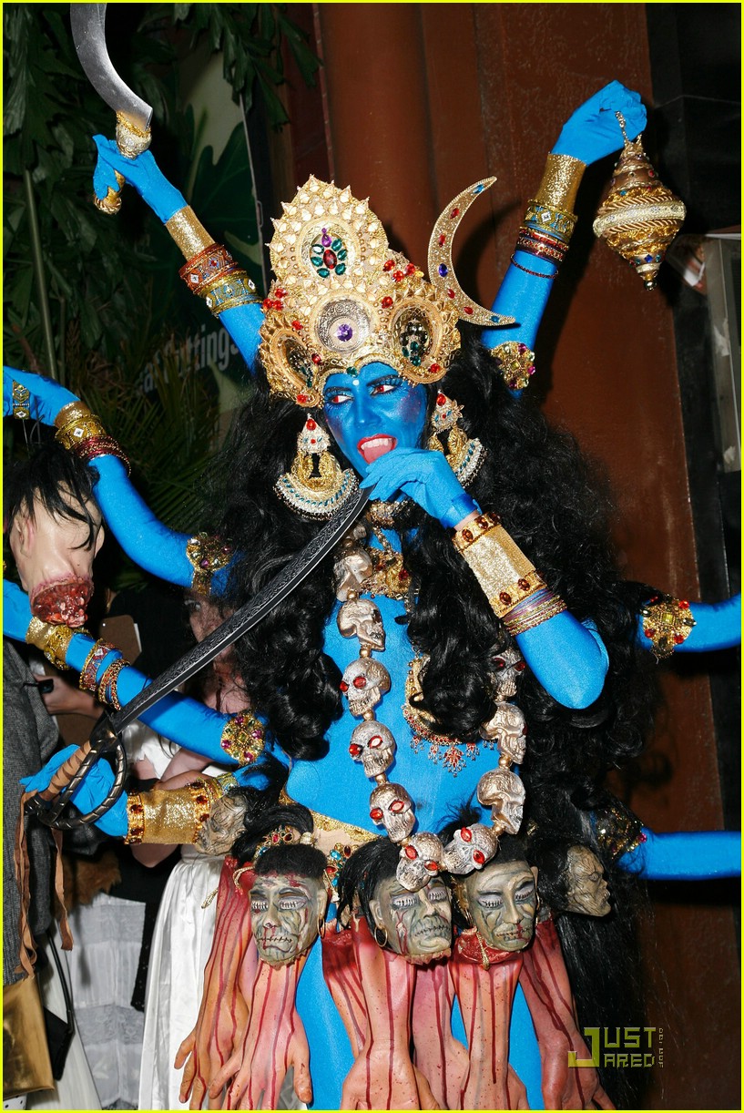 Heidi Klum is a Blue Indian Goodess: Photo 1523701 | Heidi Klum, Seal ...