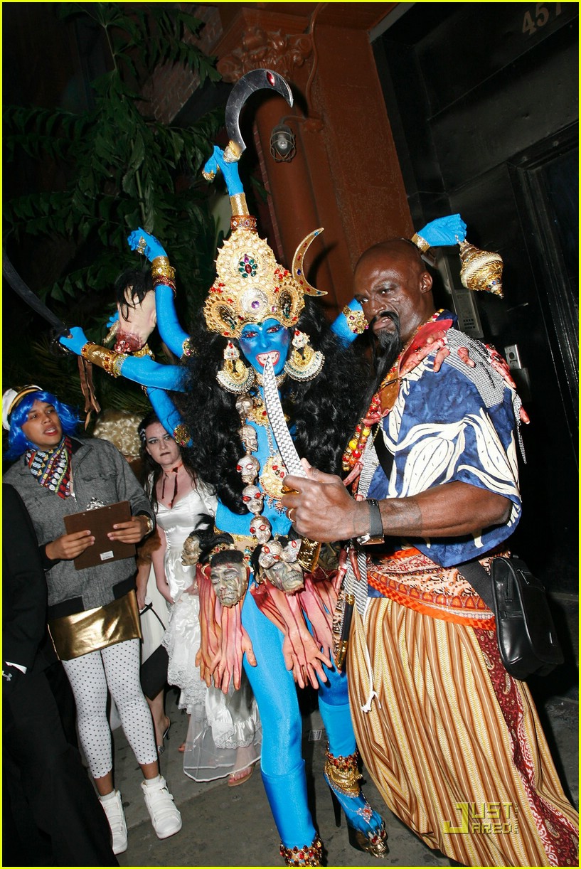 Heidi Klum is a Blue Indian Goodess: Photo 1523751 | Heidi Klum, Seal ...