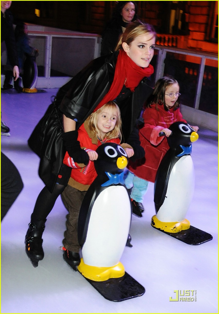 Emma Watson is Ice-Skating Sweet: Photo 1551941 | Emma Watson Photos ...