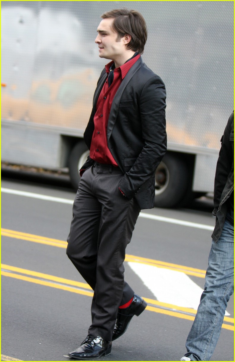 Ed Westwick is Raging Red: Photo 1552501 | Ed Westwick Photos | Just ...