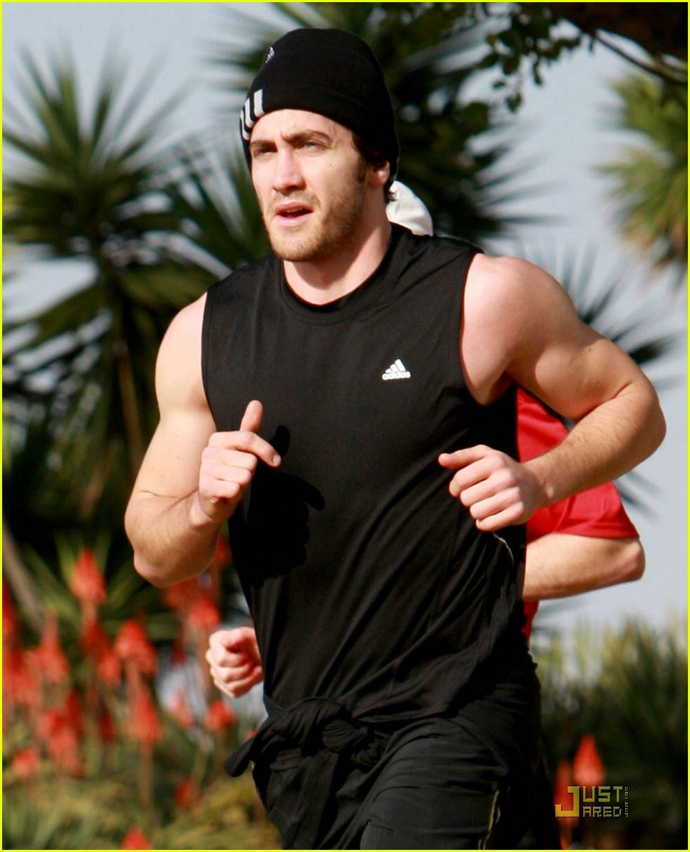 Jake Gyllenhaal is The Running Man: Photo 1638051 | Jake Gyllenhaal ...