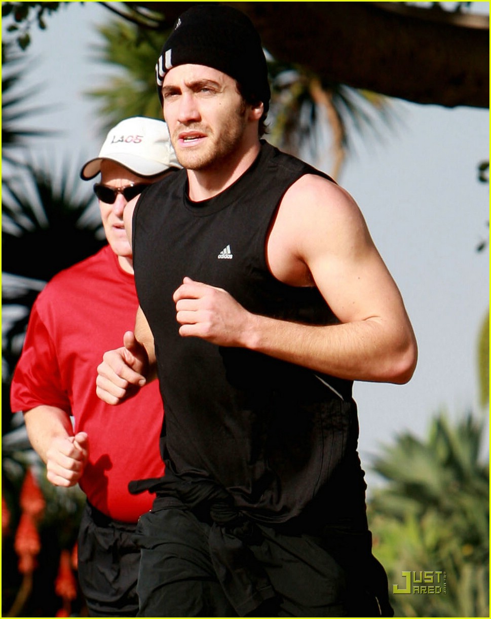 Jake Gyllenhaal is The Running Man: Photo 1638121 | Jake Gyllenhaal ...
