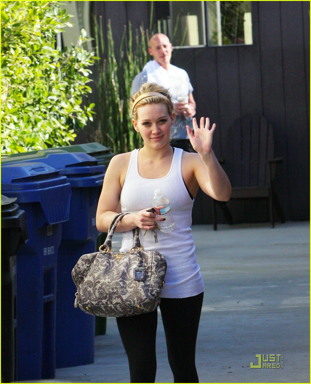 Photo: hilary duff harley pasternak gym 01 | Photo 1654021 | Just Jared ...