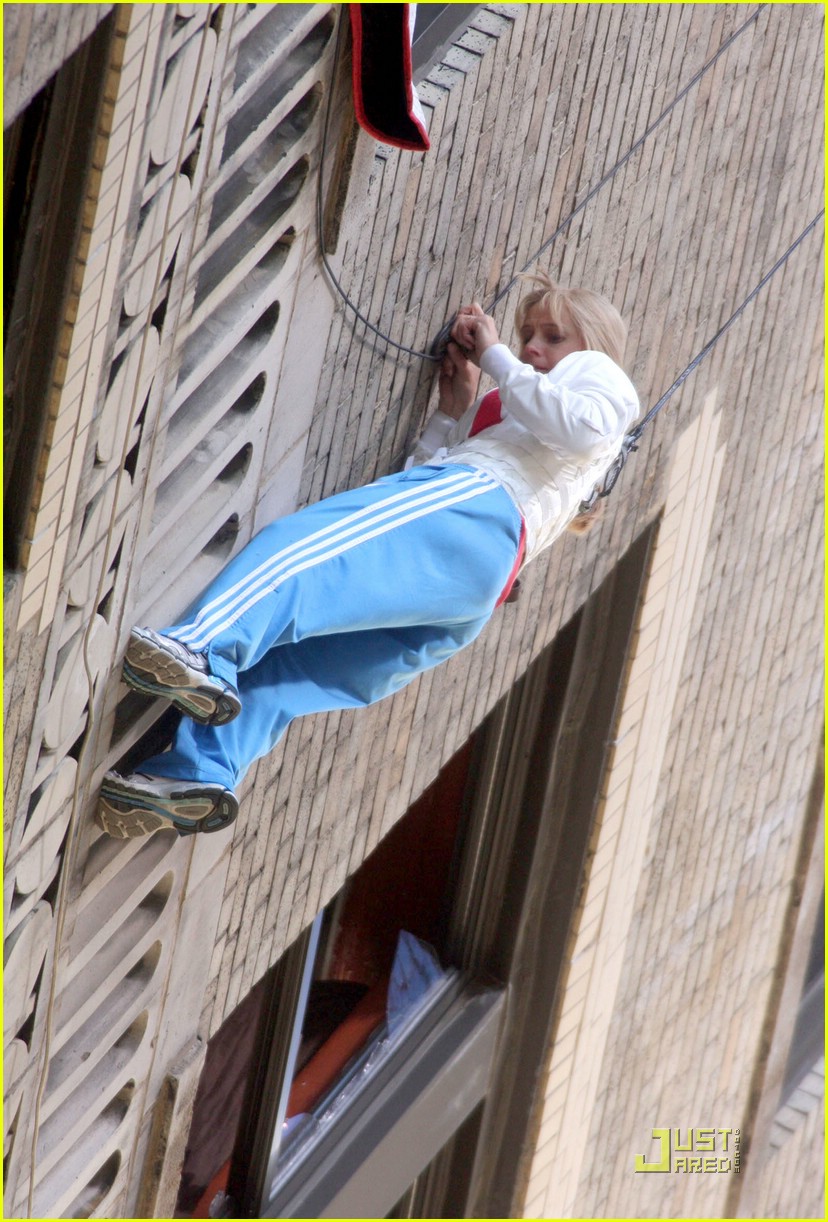 Angelina Jolie Scales Walls: Photo 1786201 | Photos | Just Jared ...