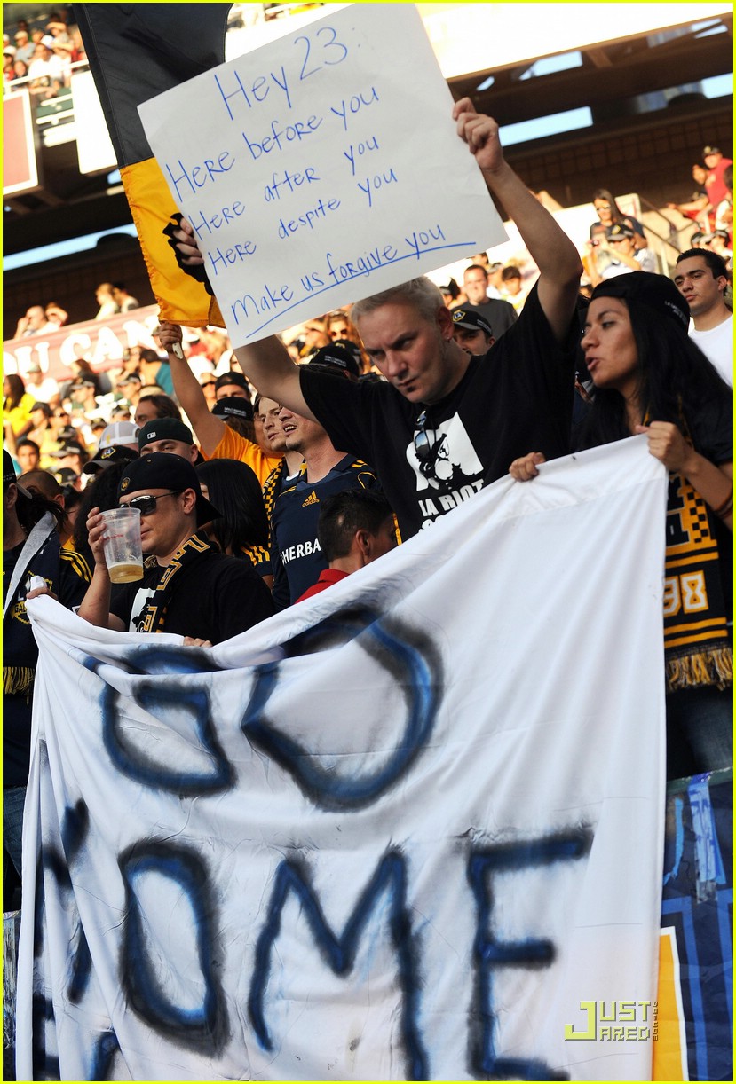 David Beckham Heckled By Fans: Photo 2061971 | David Beckham Photos ...