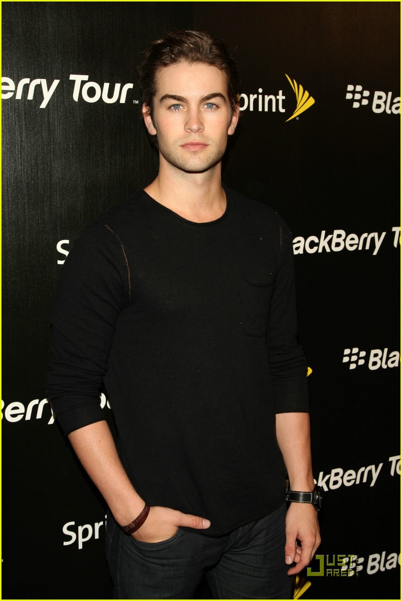 Chace Crawford Launches BlackBerry Tour: Photo 2088002 | Brooke Shields ...
