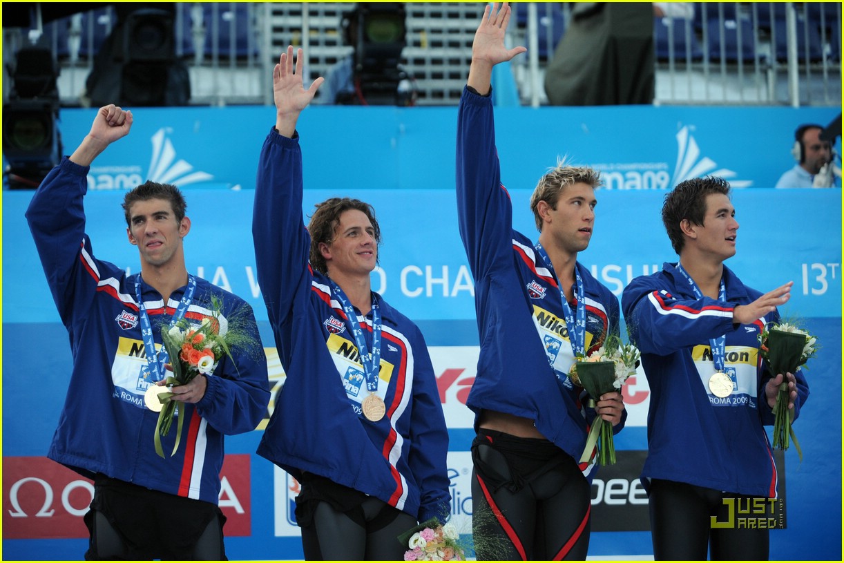 Michael Phelps: Shirtless Winning Start at Worlds: Photo 2077932 ...
