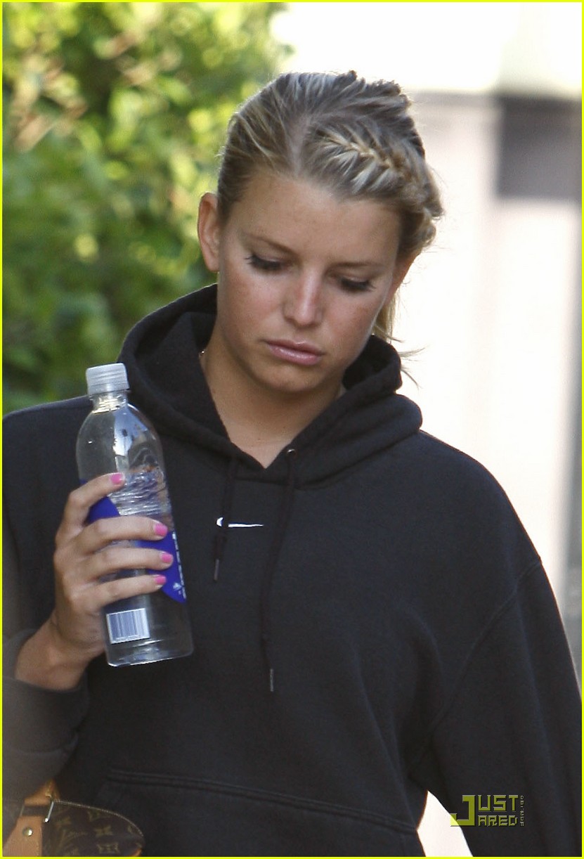 Photo: jessica simpson work out 06 | Photo 2066331 | Just Jared