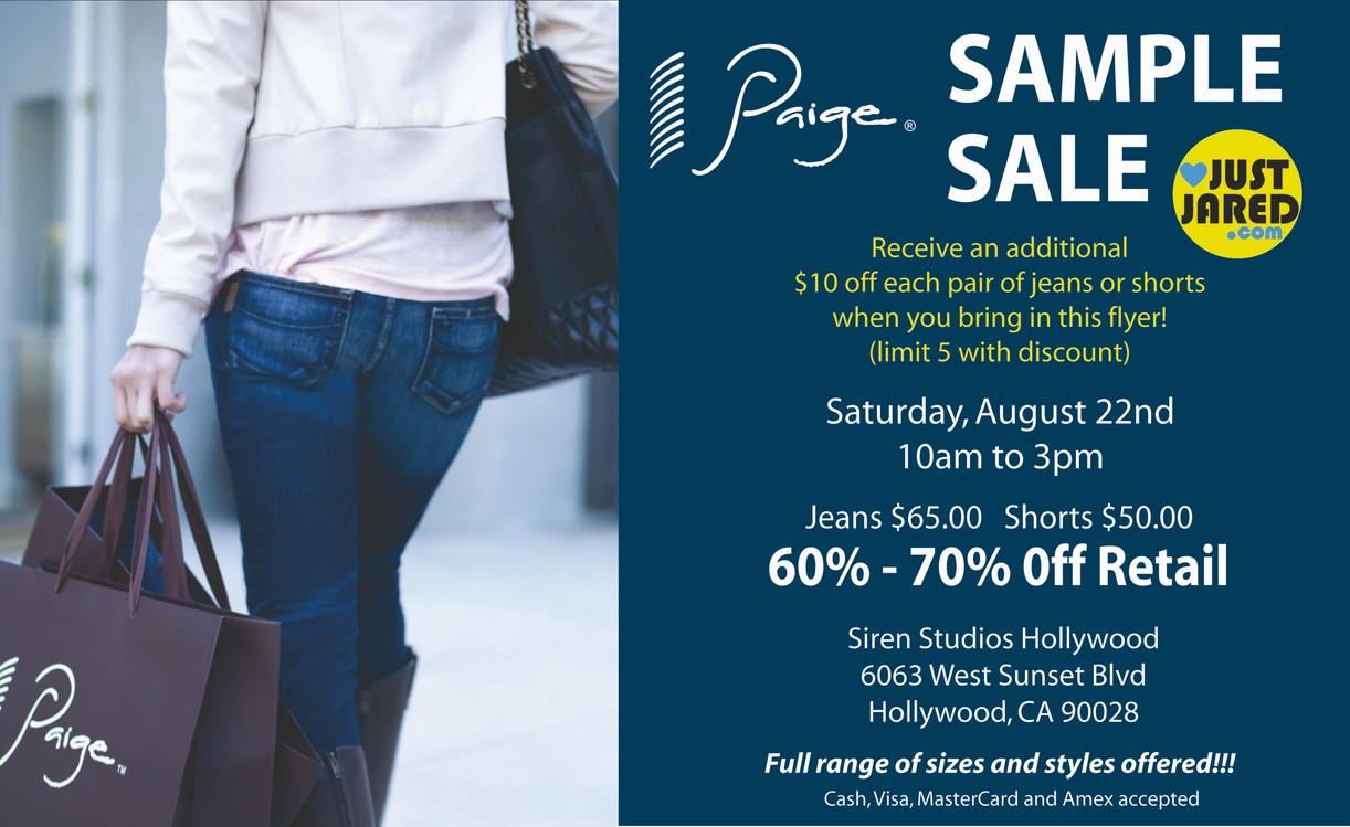 Paige Premium Denim - Sample Sale!: Photo 2142302 | Rachel Bilson ...