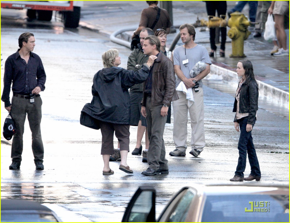 Leonardo DiCaprio Ignites Inception: Photo 2233162 | Ellen Page ...